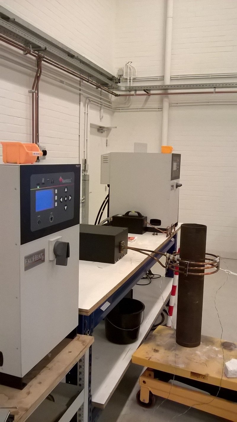 Efficient Tube Heating with EKOHEAT 50kW Induction Heating System